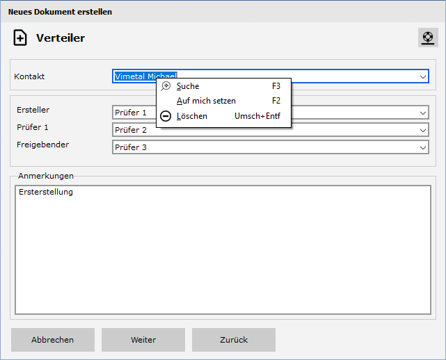Neues Dokument erstellen - www.viscom.co.at