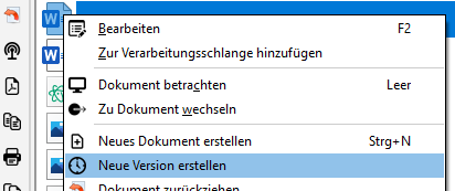 Neue Version erstellen - www.viscom.co.at